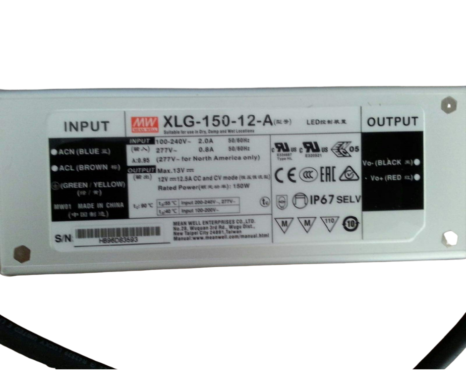 Outdoor 150W MeanWell Driver - AffordableLED
